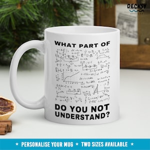 Physics Mug, Science Teacher Gift, Custom Physics Teacher Mug, Funny ...