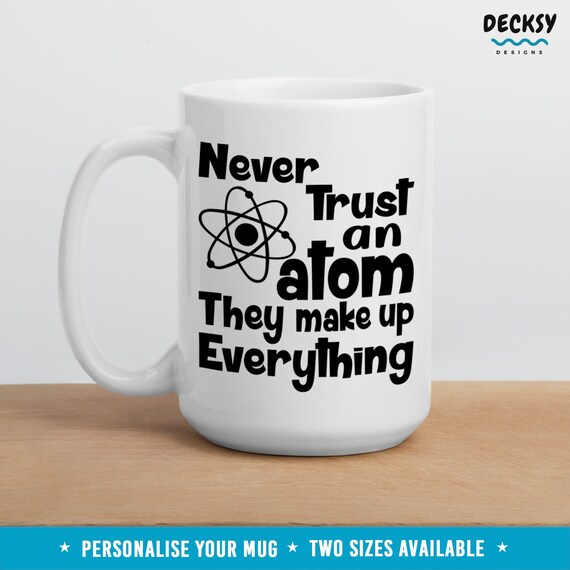Funny Science Mug Chemistry Teacher Gift Atomic Physics - Etsy Australia