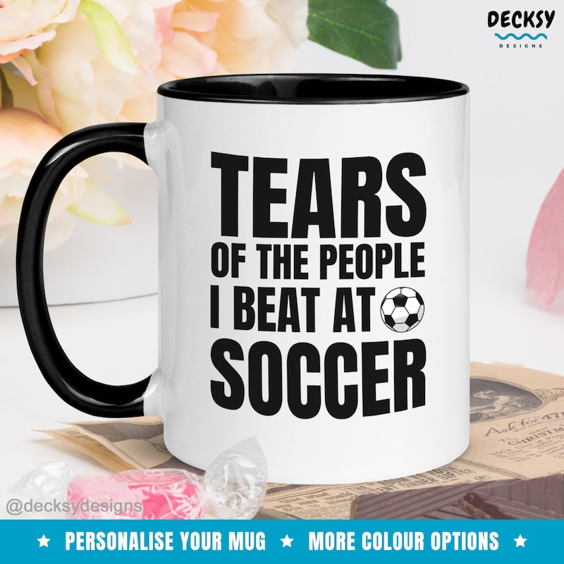 Soccer Mug - Etsy