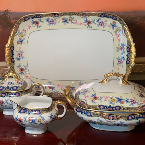 Fine Bohemian China Czechoslovakia - Etsy