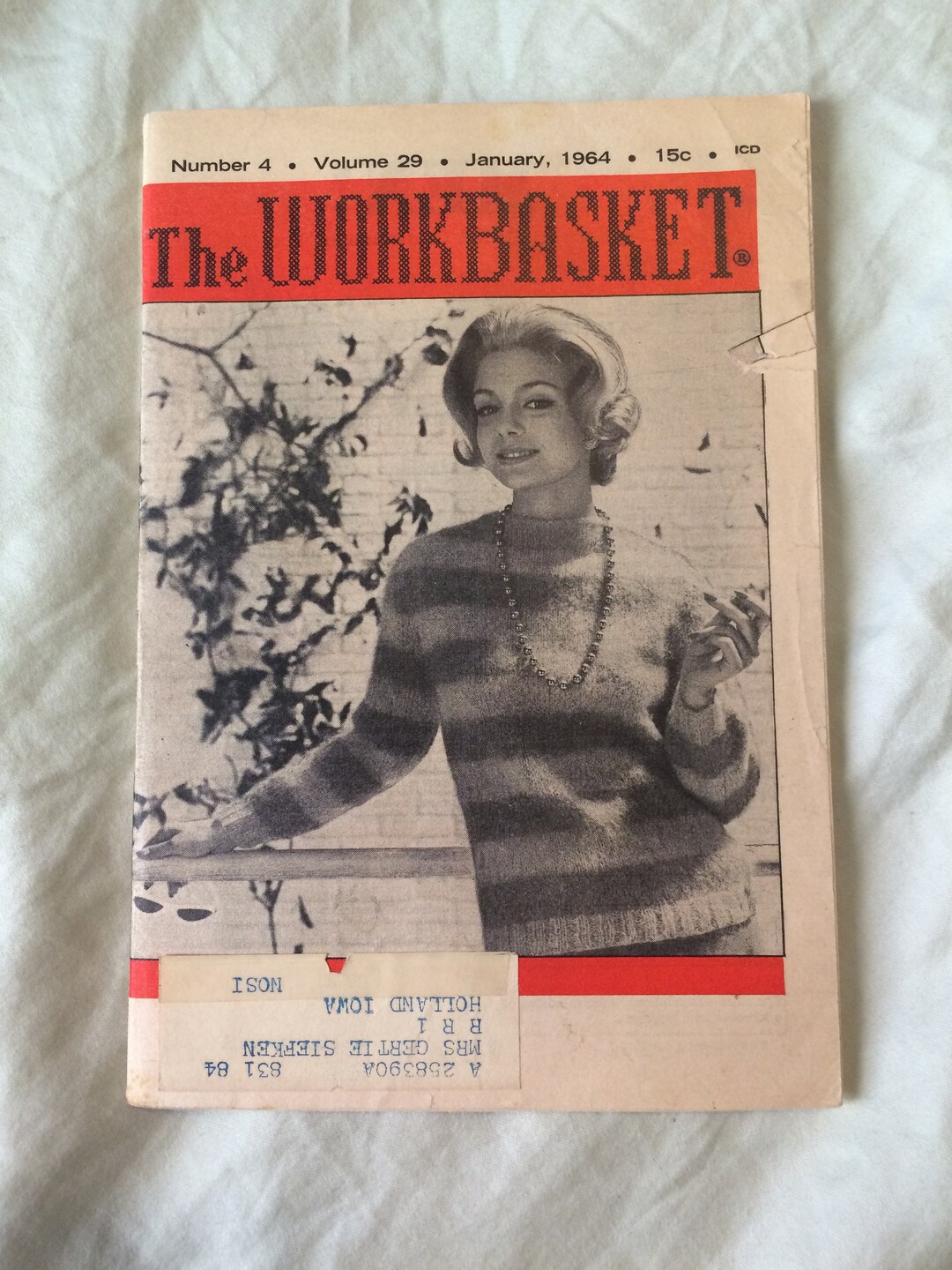 Vintage Workbasket Magazine Vol 29 January 1964 - Etsy
