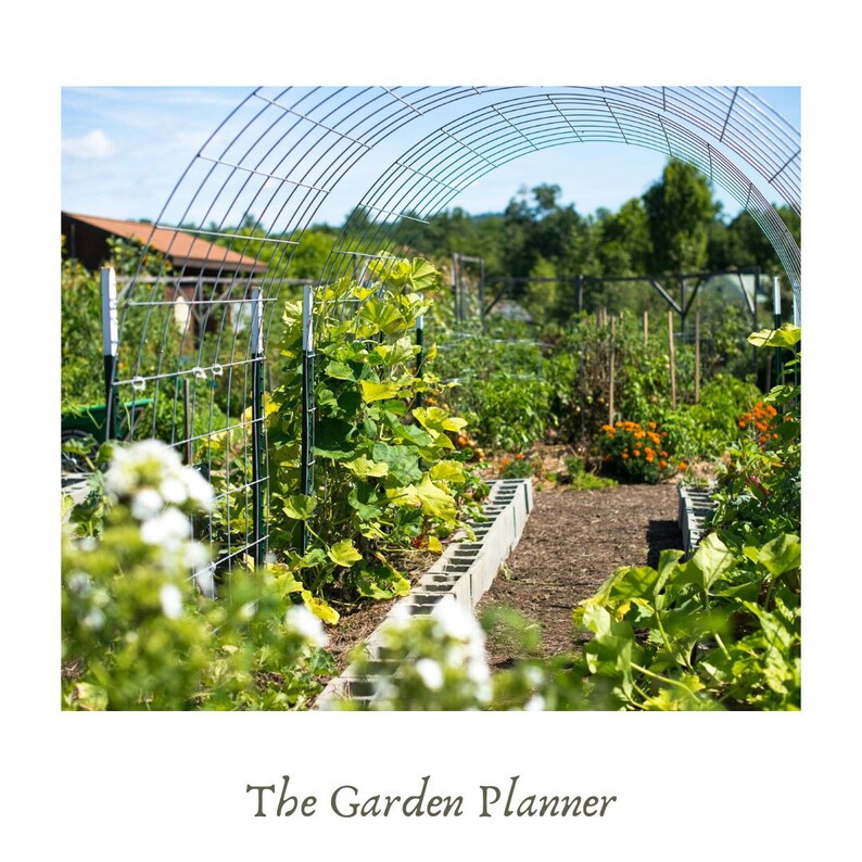 The Garden Planner Garden Grid Layout, Seed Tracker, Garden Tracker ...