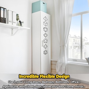 DND Decor - 7 Piece Wooden Dice Outline Wall Decoration - Dungeons and ...