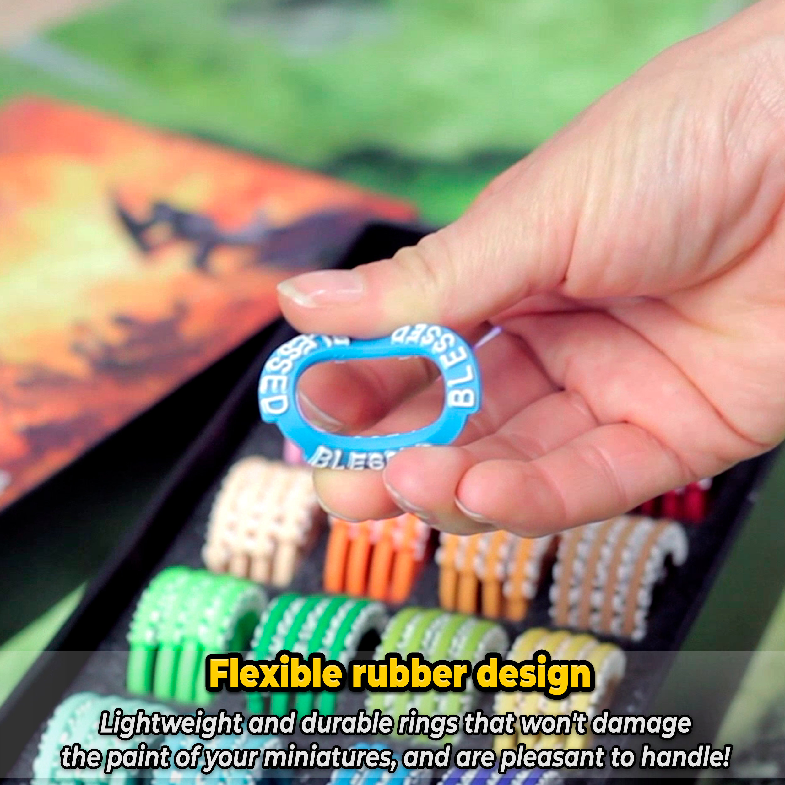 DND Miniatures Condition Rings With Box 96 Markers to Track - Etsy