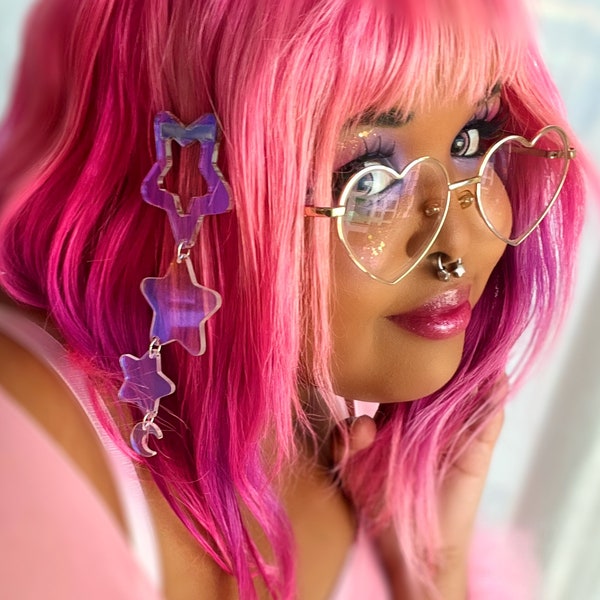 Moon Hairclip - Etsy