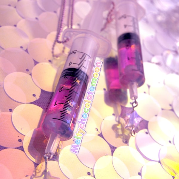 Syringe Necklace - Etsy