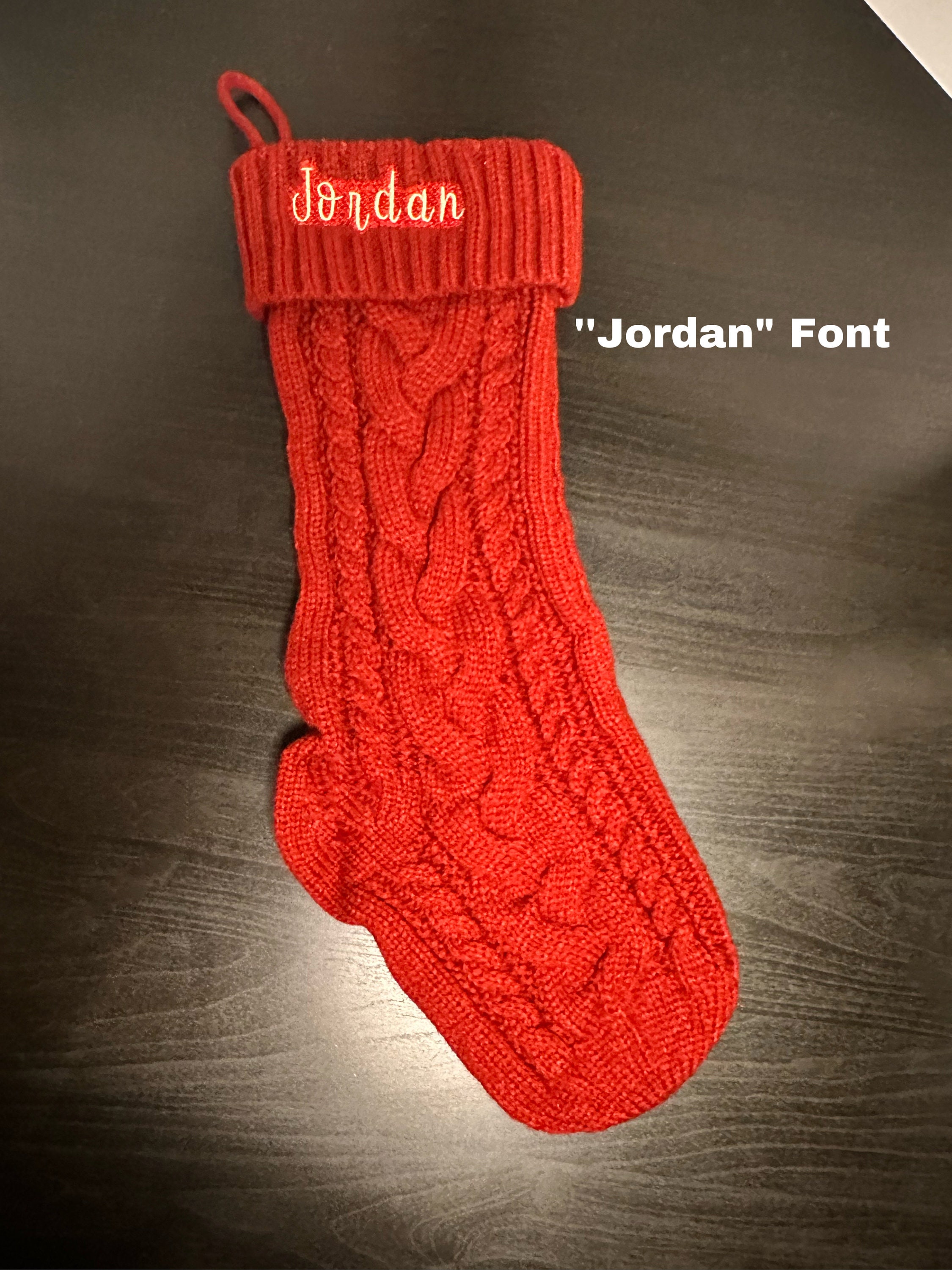 Custom Christmas Stockings, Red Christmas Stockings, Big Christmas ...