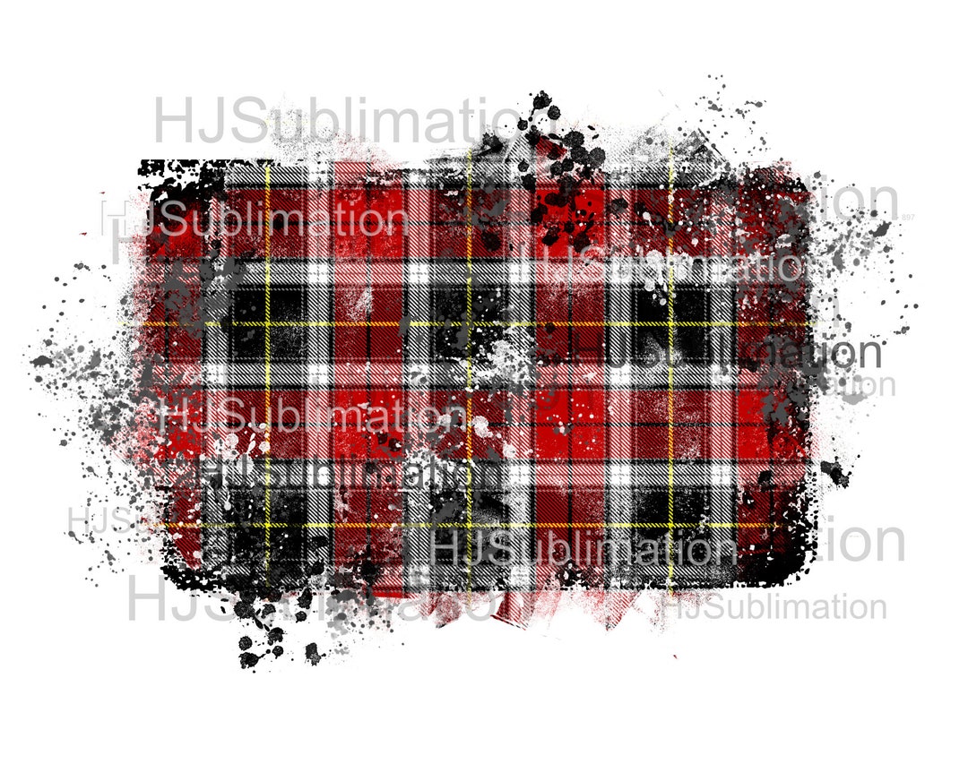 Buffalo Plaid Background Png .distressed Grunge.backsplash File.instant ...