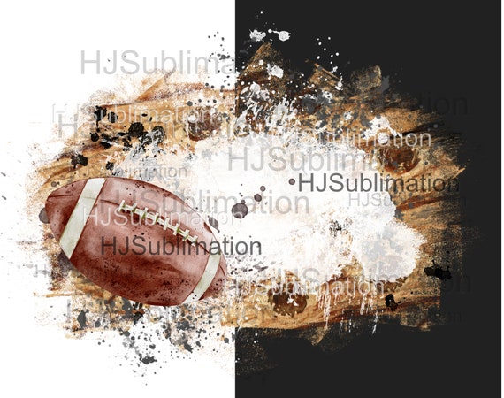 Distressed Football Png. Grunge Background.splash Frame - Etsy