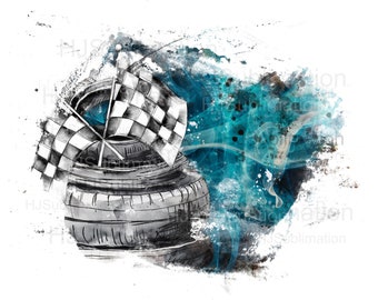 Checkered Flag Background Png.distressed Frame Background Sublimation ...