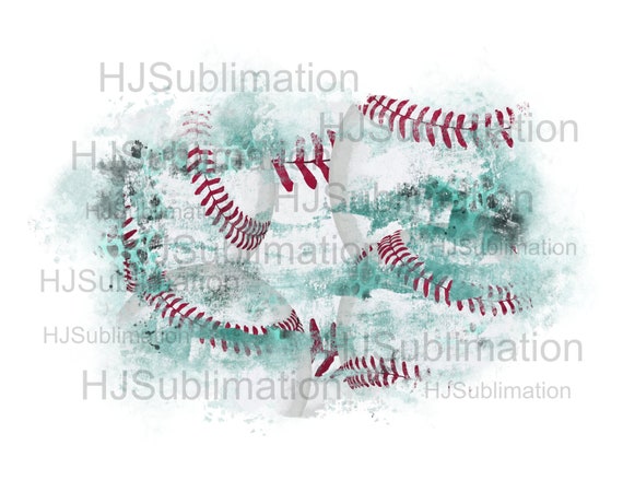 Distressed Baseball PNG. Grunge Background.splash Frame | Etsy