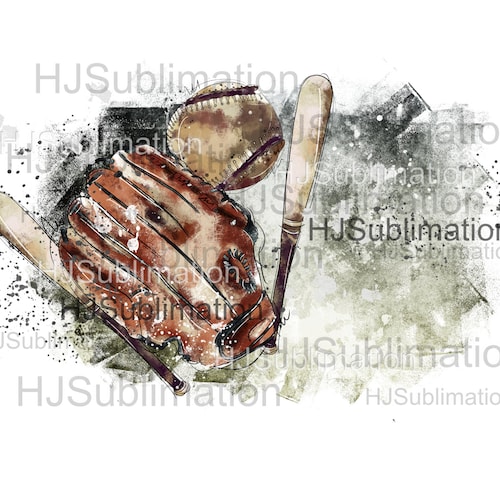 Distressed Baseball PNG. Grunge Background.splash Frame - Etsy