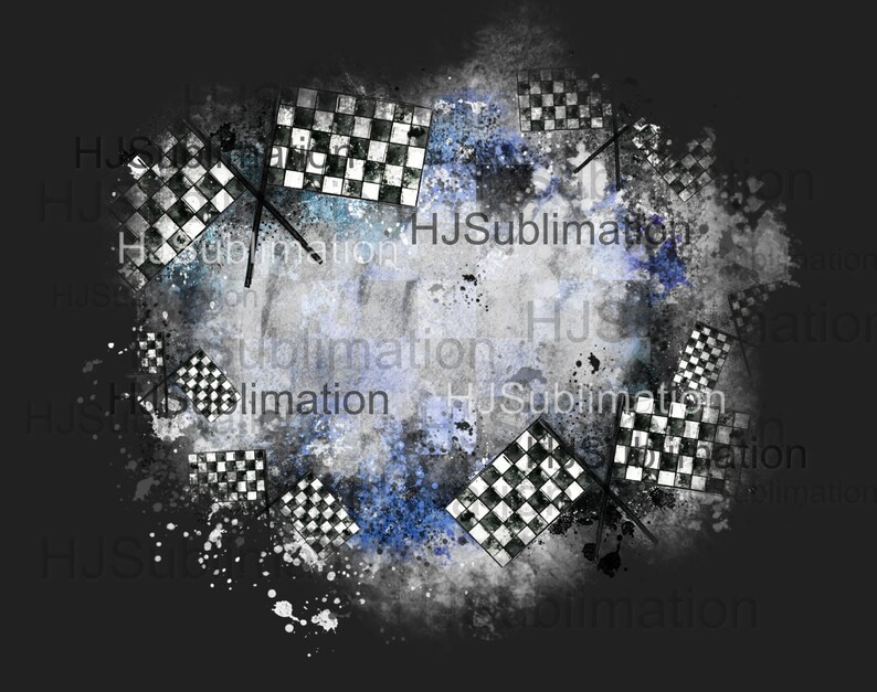 Checkered Flag Background Png.grunge Race Flag | Etsy