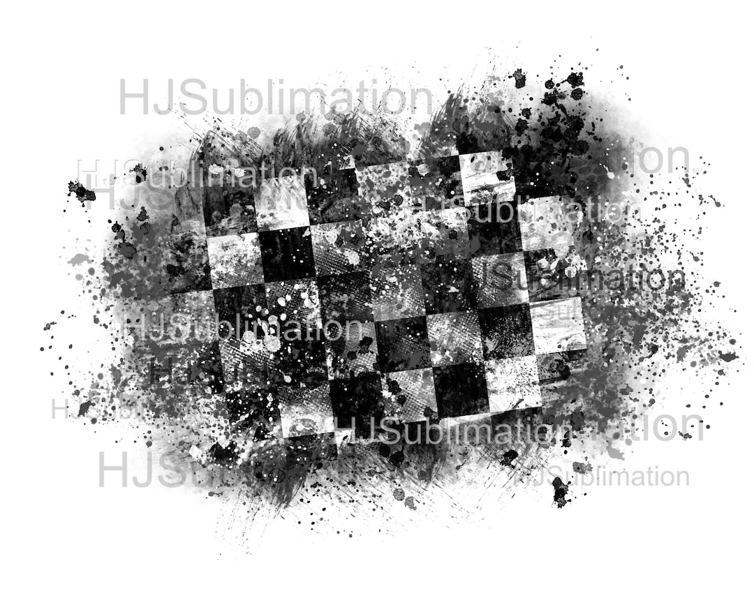 Checkered Flag Background Png.distressed Background Sublimation.racing ...