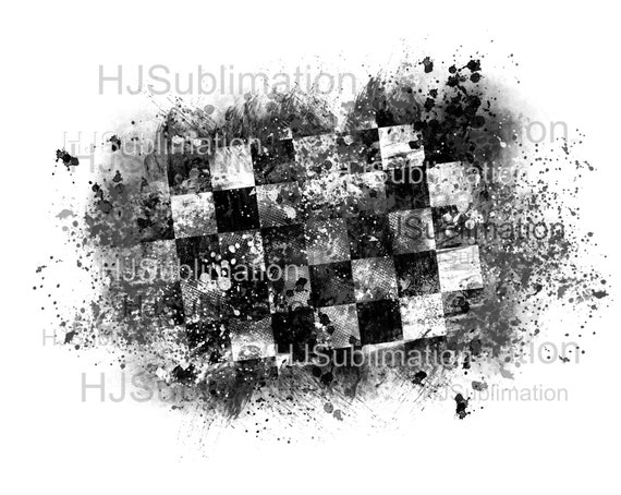 Checkered Flag Background Png.distressed Background - Etsy Canada