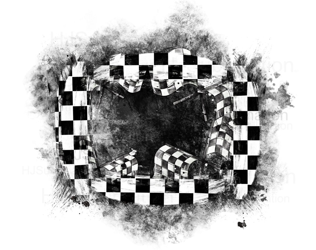 Checkered Flag Background Png. - Etsy