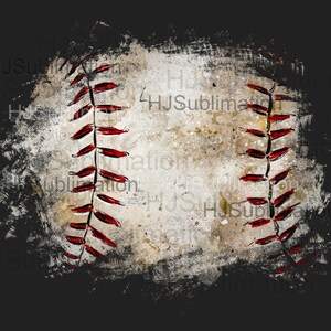 Distressed Baseball PNG. Grunge Background.splash Frame Sublimation ...