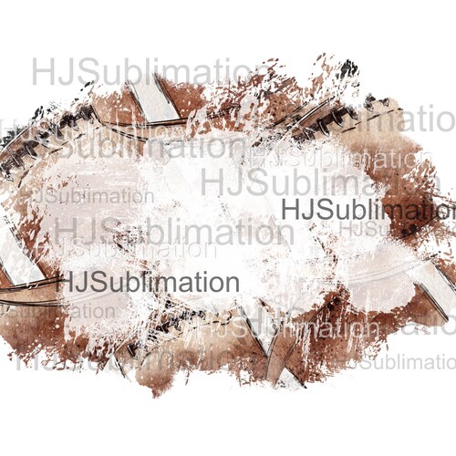 Distressed Football Png. Grunge Background.splash Frame - Etsy