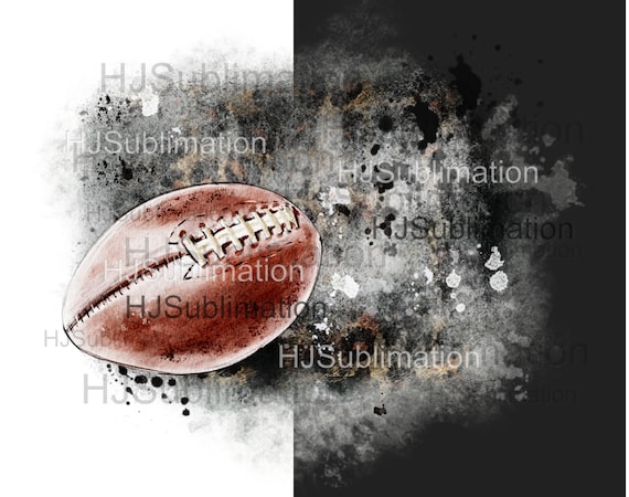 Football Background Png. Distressed Sublimation Design. - Etsy