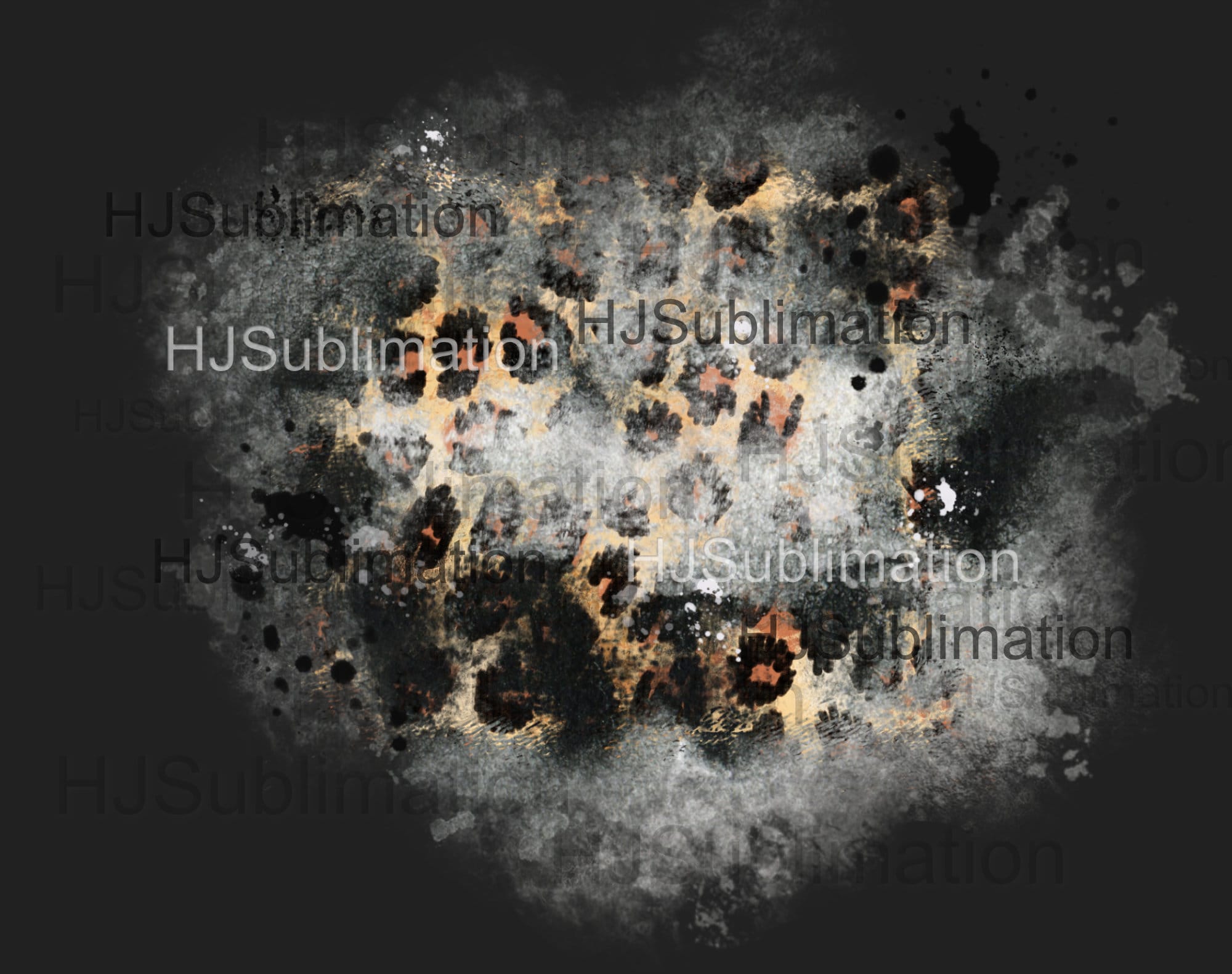 Distressed Leopard Background Png for Sublimation.digital - Etsy
