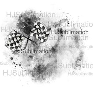 Checkered Flag Background Png.distressed Background - Etsy