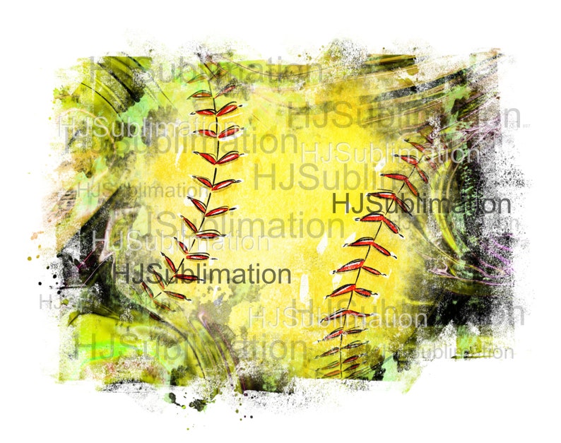 Softball Background Png Sublimation Design. - Etsy