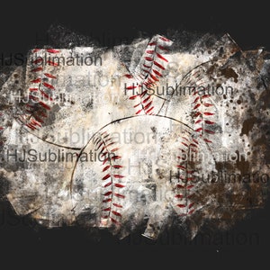 Distressed Baseball PNG. Grunge Background.splash Frame Sublimation ...