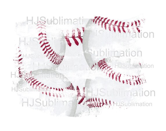 Distressed Baseball Png.brush Strokes Frame Background | Etsy