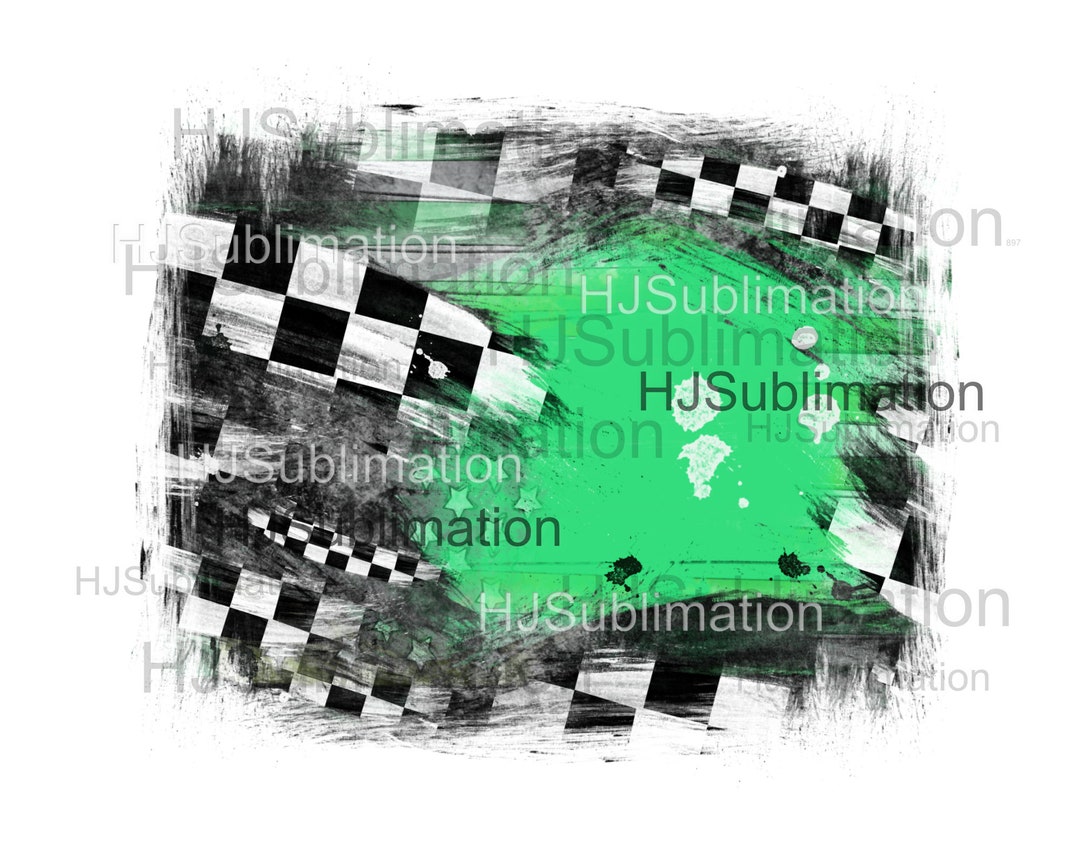 Green Racing Checkered Flag PNG – Sublimation Design for Race Fans - Etsy