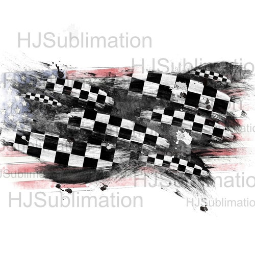 Checkered Flag Background Png.distressed Background - Etsy