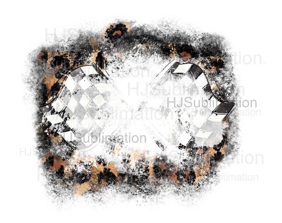 Distressed Racing Background PNG / Checkered Flag Frame Sublimation ...