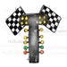 Drag Racing PNG. Checkered Flag.drag Racing Tree.sublimation Design ...