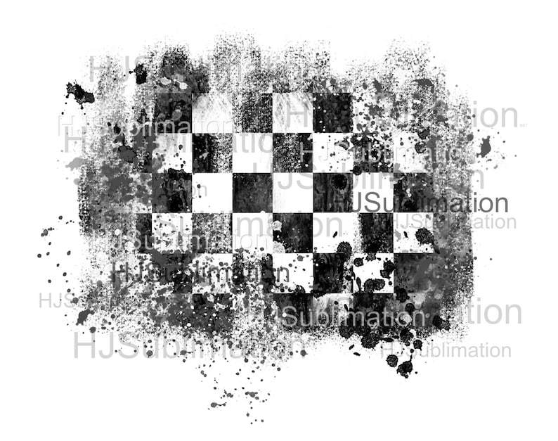 Checkered Flag Background Png.grunge Race Flag - Etsy
