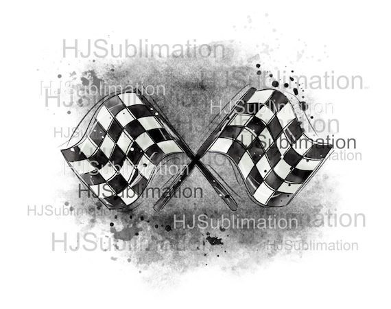 Checkered Flag Background Png.distressed Background - Etsy