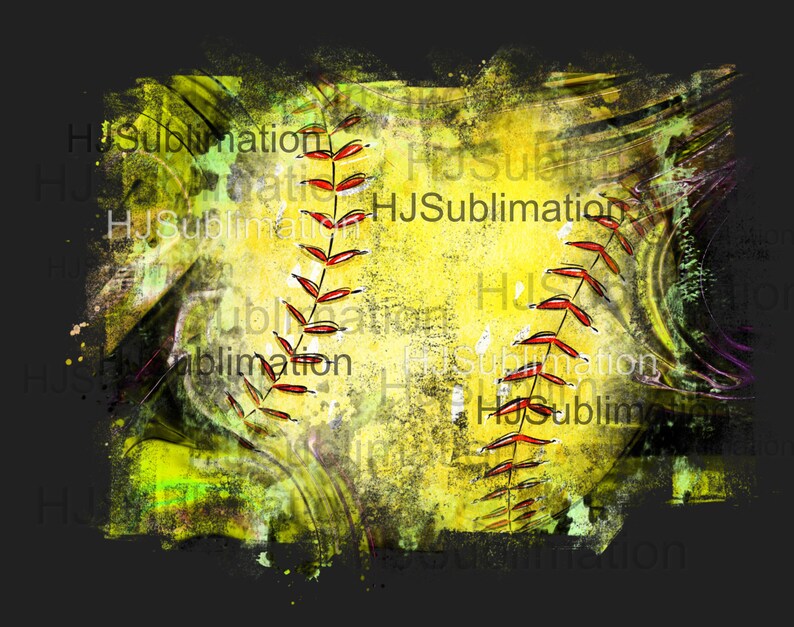 Softball Background Png Sublimation Design. - Etsy