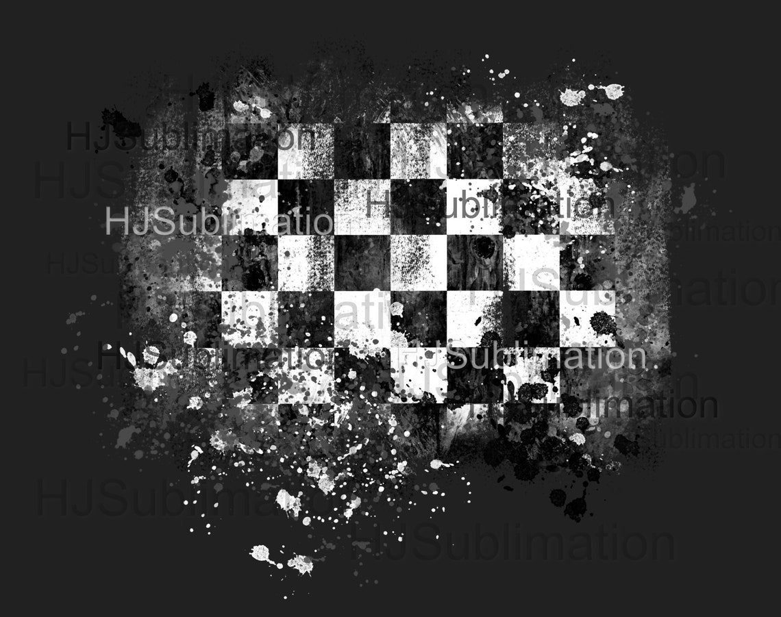 Checkered Flag Background Png.grunge Race Flag - Etsy