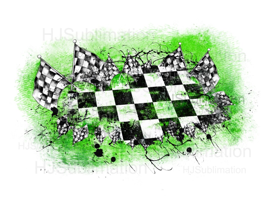 Checkered Flag Background Png.distressed Background Sublimation.racing ...