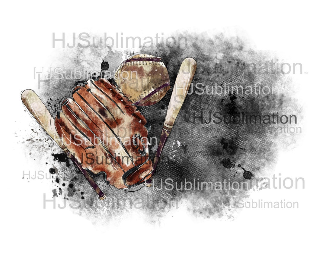 Distressed Baseball PNG. Grunge Background.splash Frame Sublimation ...