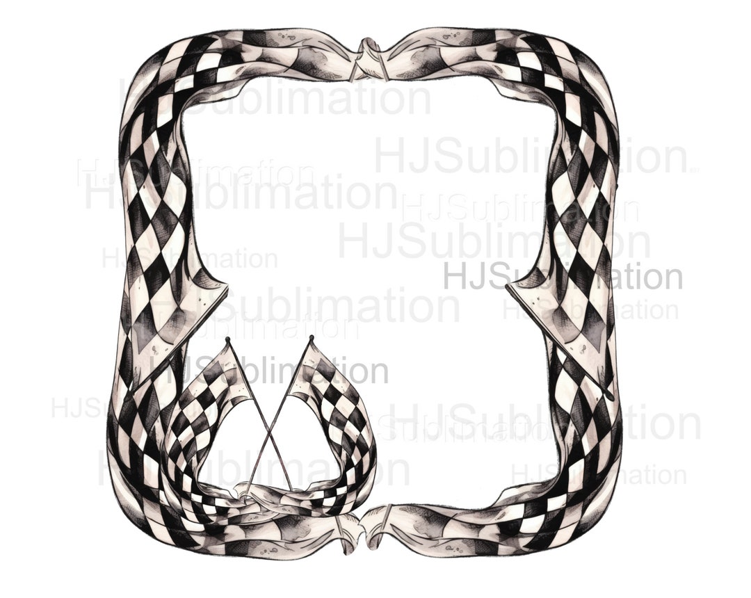 Checkered Flag Background Png. Frame Background Sublimation.racing Png ...