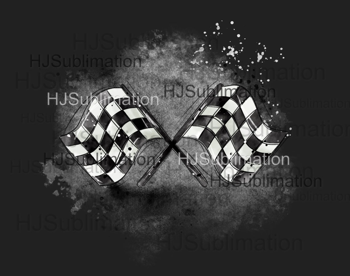 Checkered Flag Background Png.distressed Background - Etsy