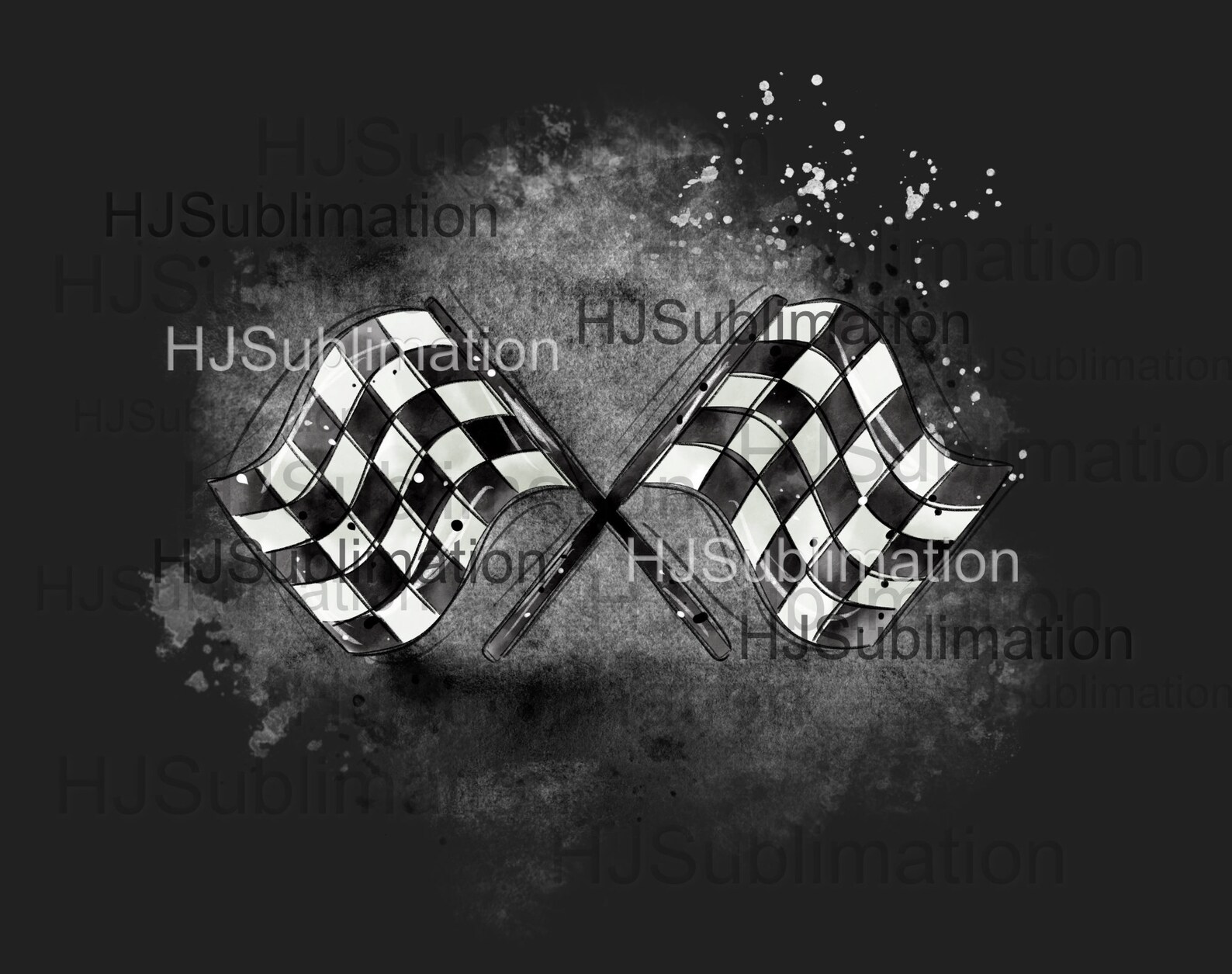 Checkered Flag Background Png.distressed Background - Etsy