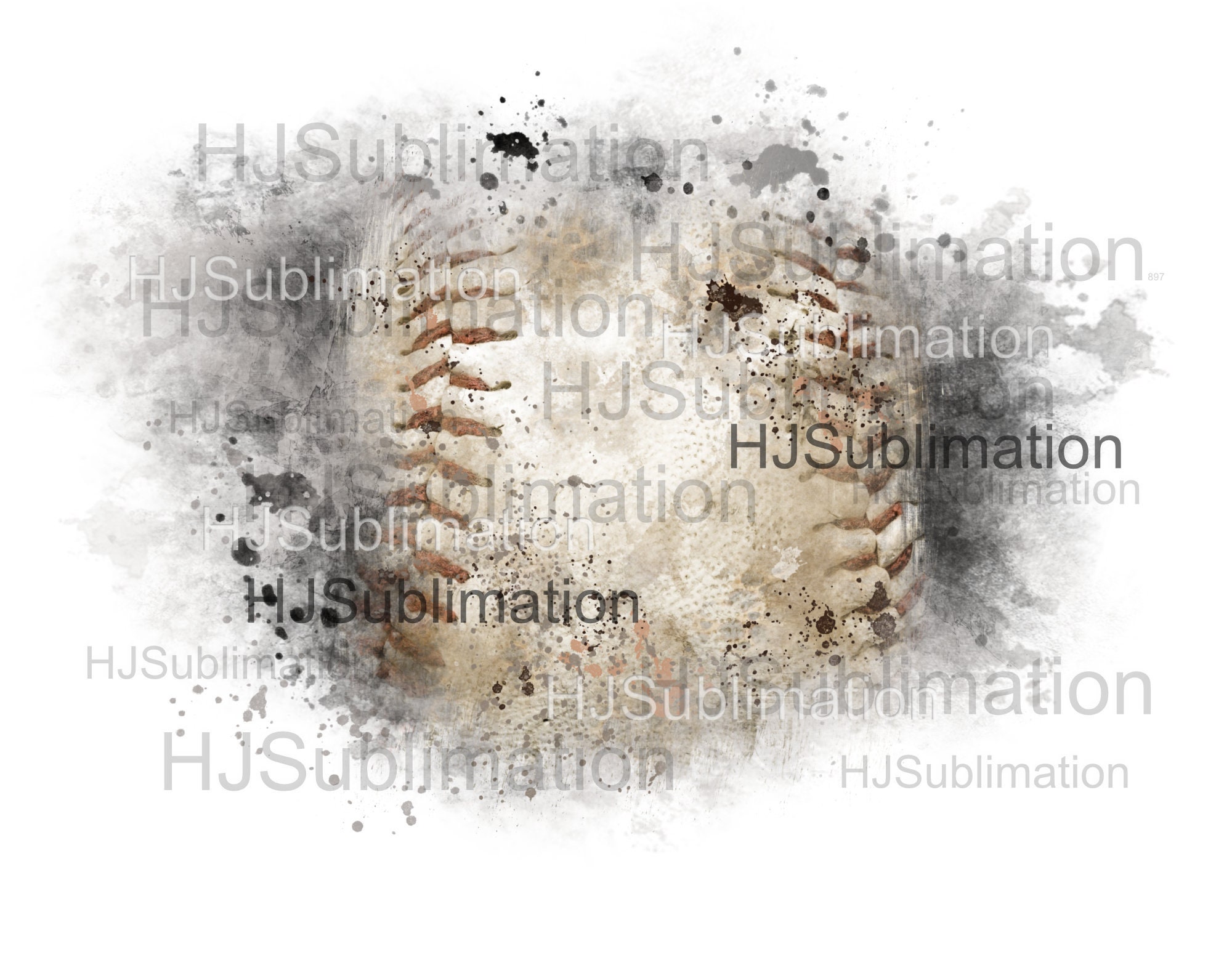 Distressed Baseball PNG. Grunge Background.splash Frame - Etsy