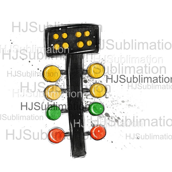 Racing Drag Tree - Etsy