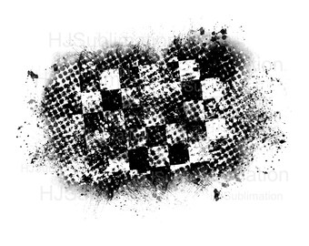 Background Checkered Flag Distressed Checkered Flag Grunge Splash Frame ...