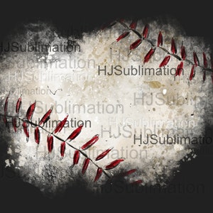 Distressed Baseball PNG. Grunge Background.splash Frame Sublimation ...