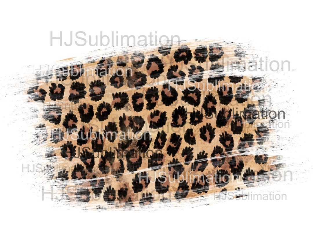 Distressed Leopard Background Png for Sublimation.digital Download. - Etsy