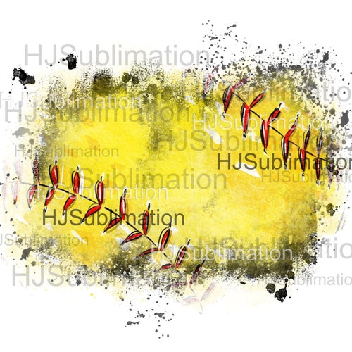 Softball Background Png.distressed Sublimation.frame - Etsy