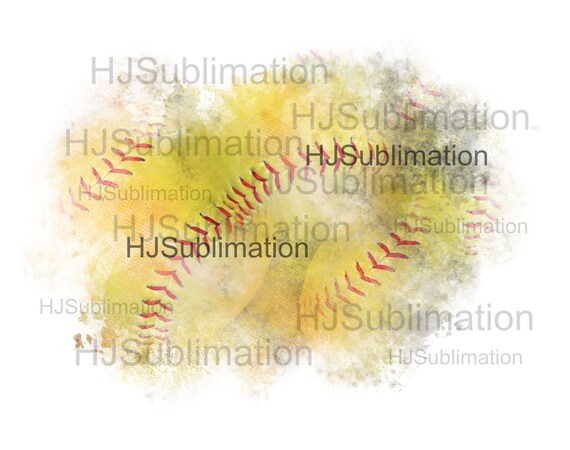 Softball Background Png.distressed Sublimation.grunge - Etsy