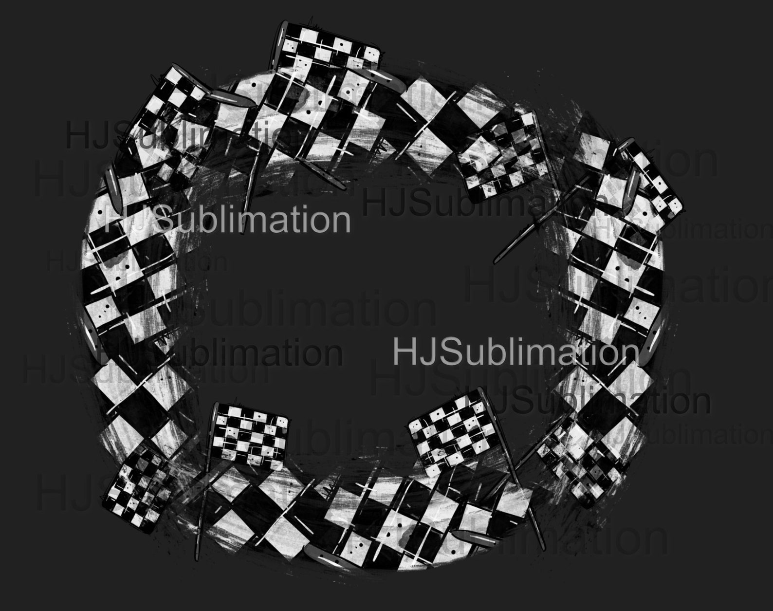 Checkered Flag Background Png.distressed Frame Background - Etsy