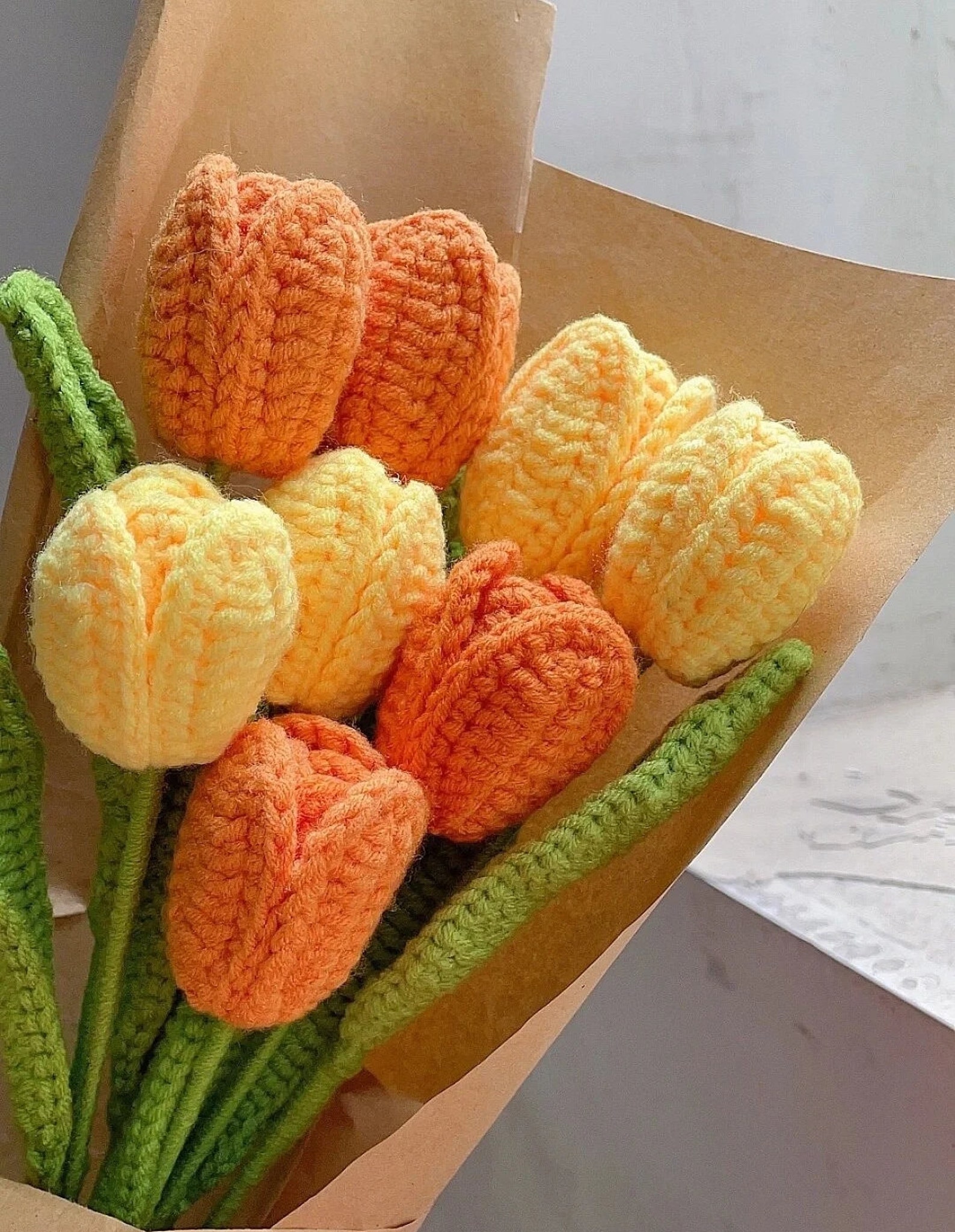 Crochet Flower Pattern Bundle PDF 12+ DIY Rose, Tulip & Sunflower ...